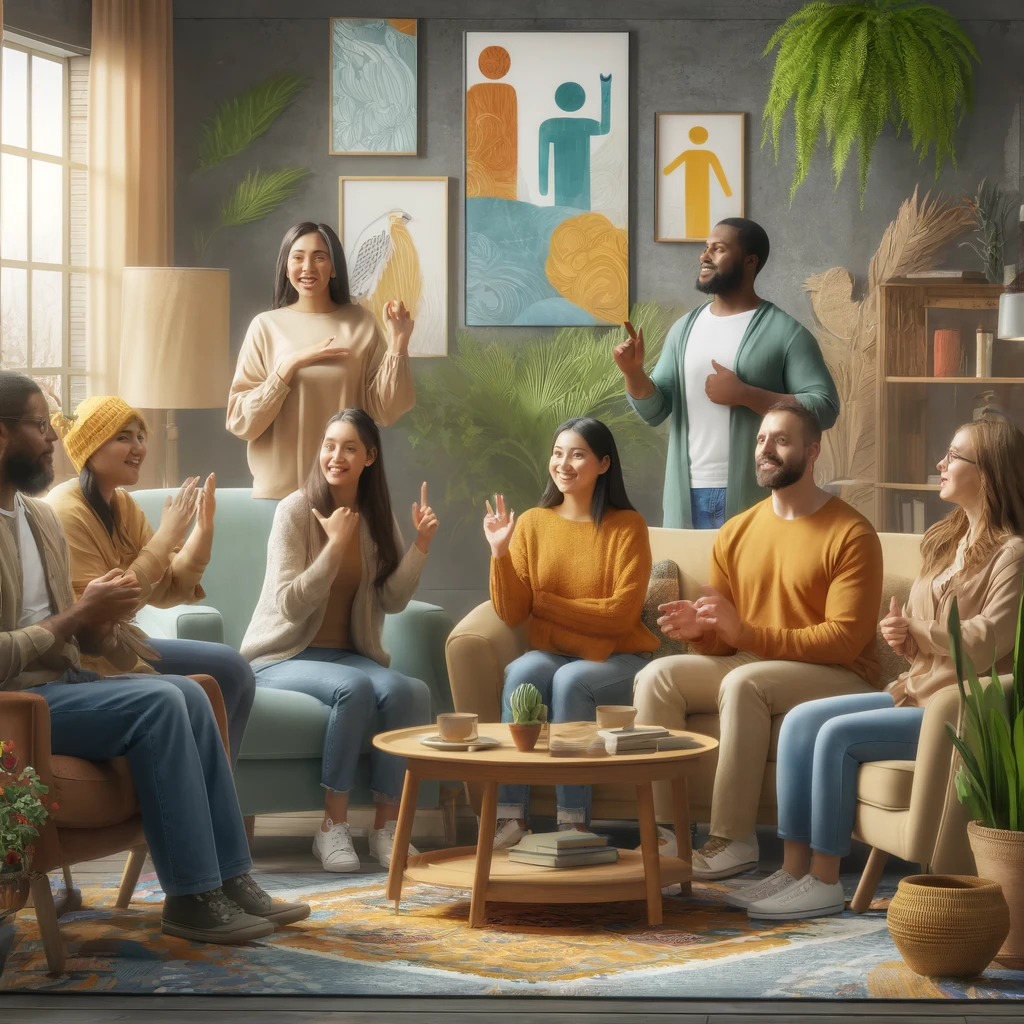 Supportive Social Circles in Deaf Mental Health - DeafWebsites