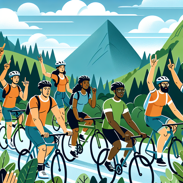 Bike Tour Adventure: Deaf Cyclist Safety and Scenic Routes - DeafWebsites
