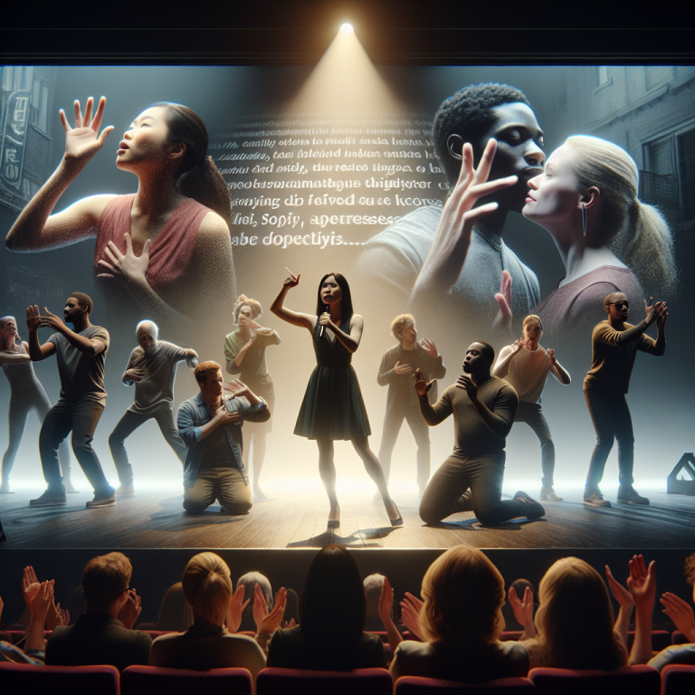 Breaking Barriers on Stage - Deaf Talent in Theater and Film