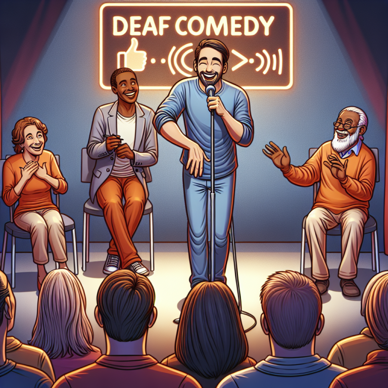 Laughter through Silence: Exploring Deaf Humor and Comedy - DeafWebsites