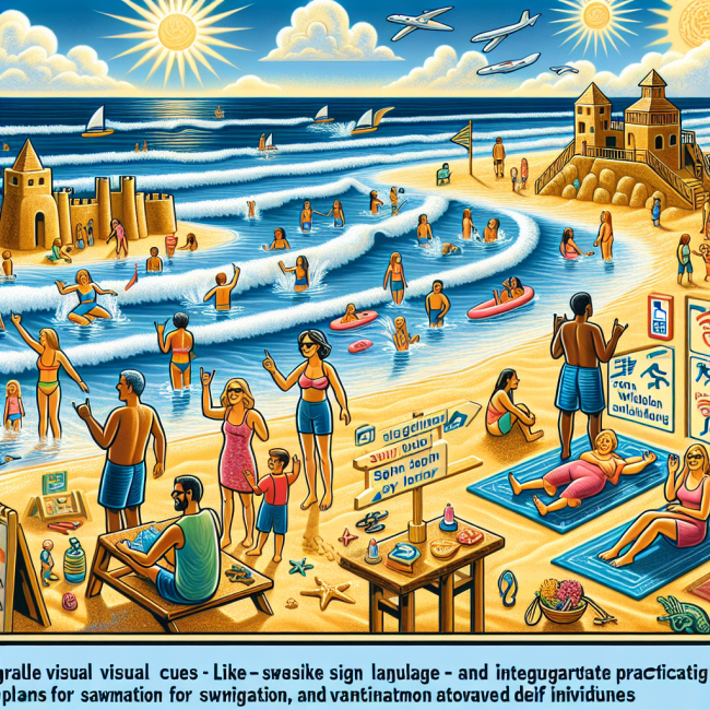 Accessible Beach Day Guide - Tips for Deaf Beachgoers - DeafWebsites