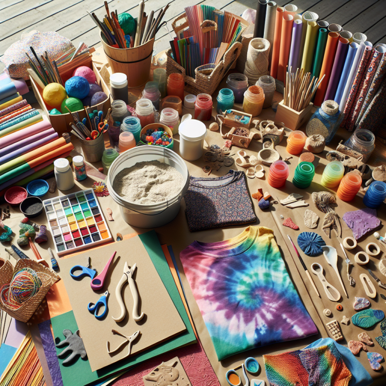 DIY Sensory Crafts for Summer: Inclusive Creative Projects - DeafWebsites