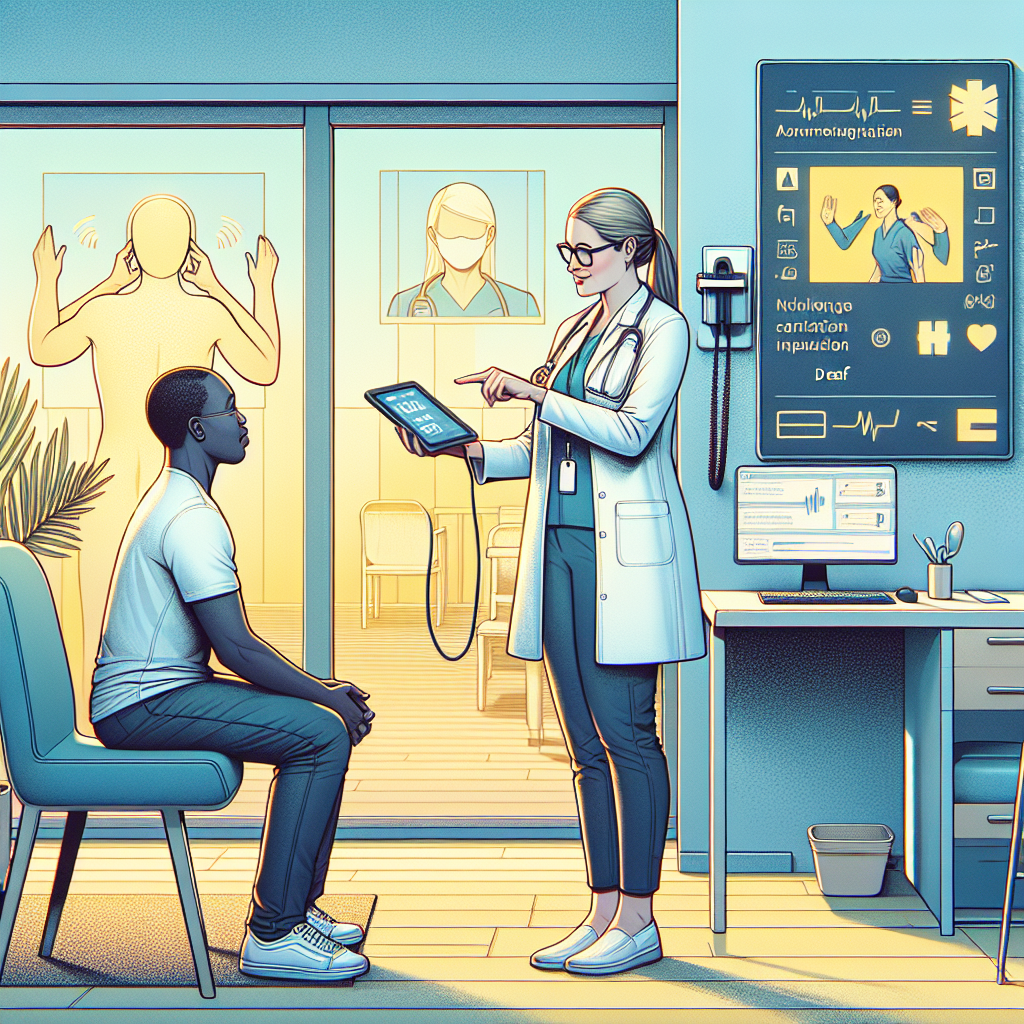 Technology and Accessible Healthcare for Deaf Individuals - DeafWebsites