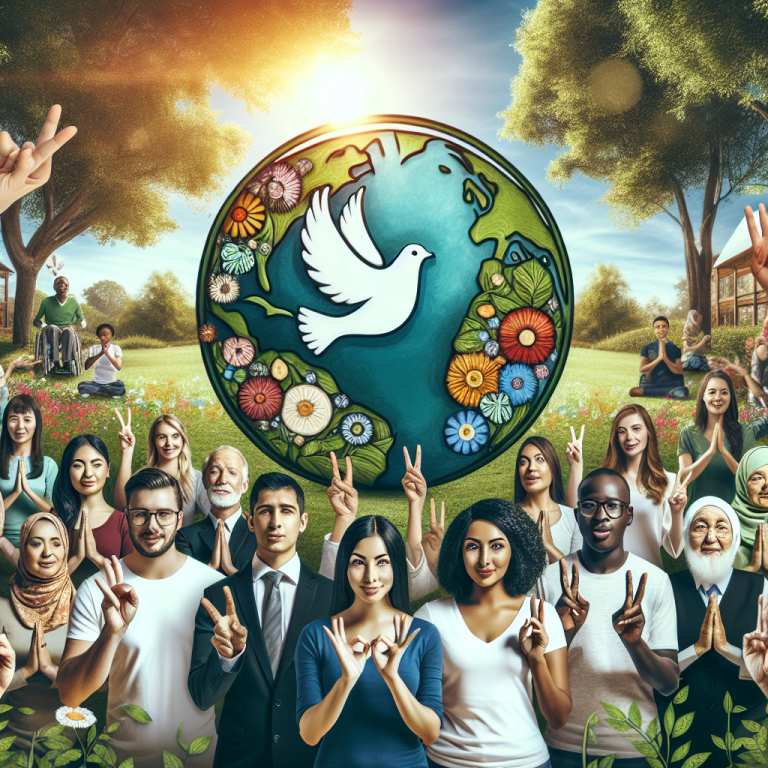 International Day of Peace - Highlighting Sign Language - DeafWebsites