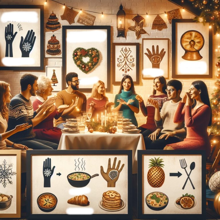ASL Recipe Swap: Inclusive Holiday Feasting for the Deaf - DeafWebsites