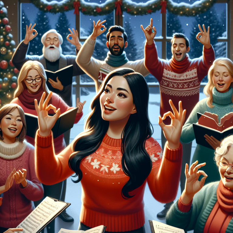 Sign Language Caroling - ASL Brings Festive Tunes to Life - DeafWebsites
