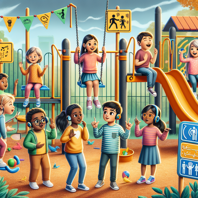 Inclusive Playgrounds: Importance for Deaf Children's Growth - DeafWebsites