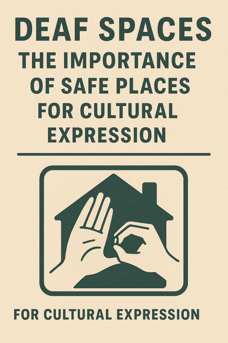 Deaf Spaces: The Importance of Safe Places for Cultural Expression ...
