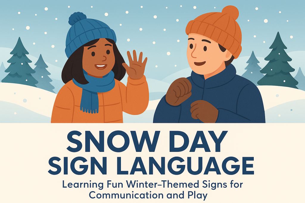 Snow Day Sign Language: Learning Fun Winter-Themed Signs for ...