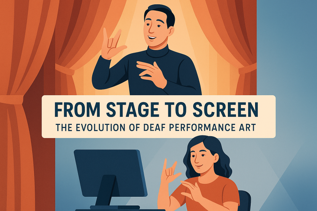 From Stage to Screen: The Evolution of Deaf Performance Art – DeafWebsites